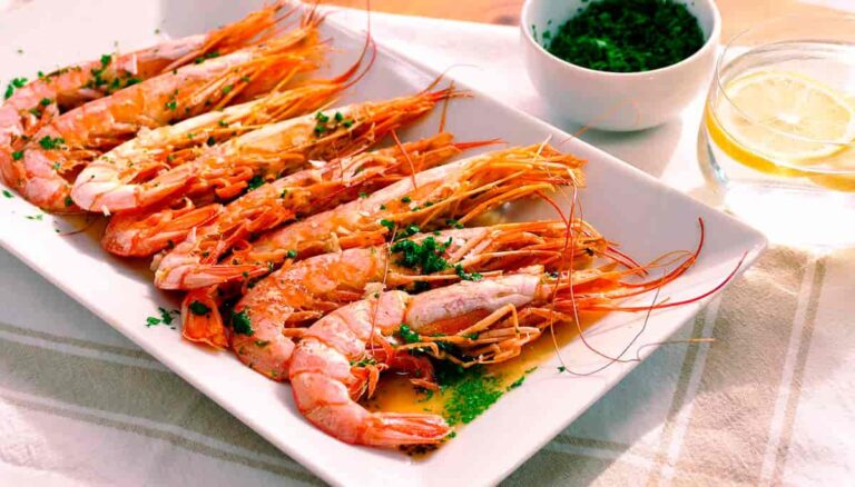 Langostinos en Freidora de Aire [Receta FÁCIL y RÁPIDA]