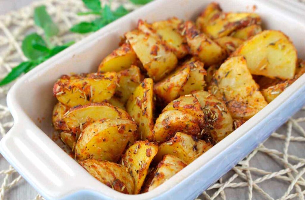 Patatas al Horno con especias o Patatas Deluxe
